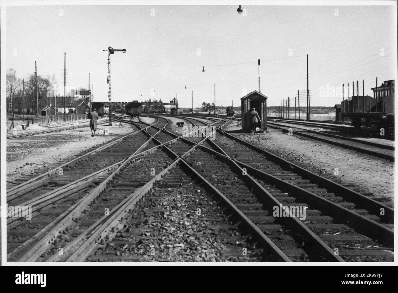 Freight sorting yard hi-res stock photography and images - Alamy