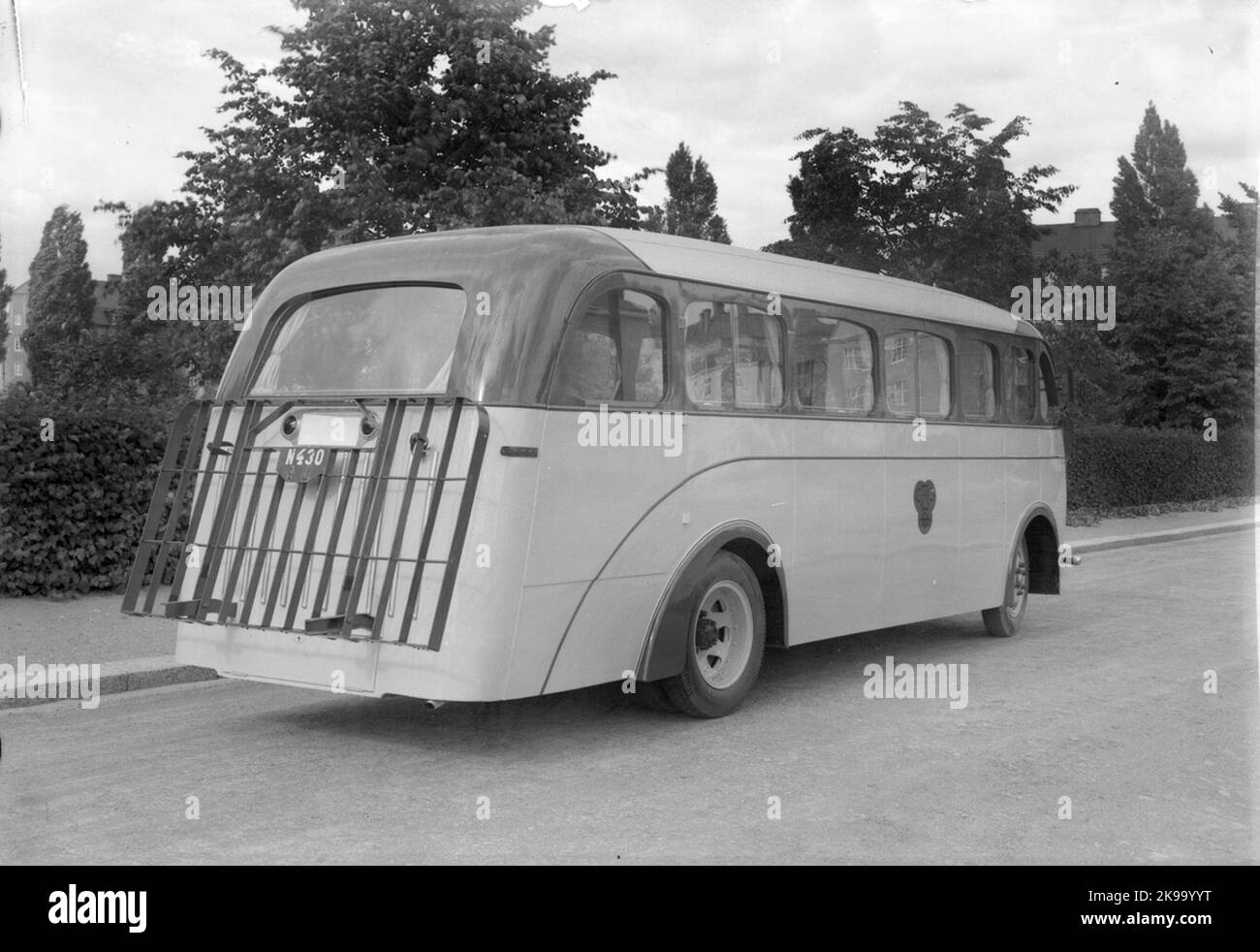 Volvo LV75 bus for Erik Dock, Laholm. The body made by the limited ...