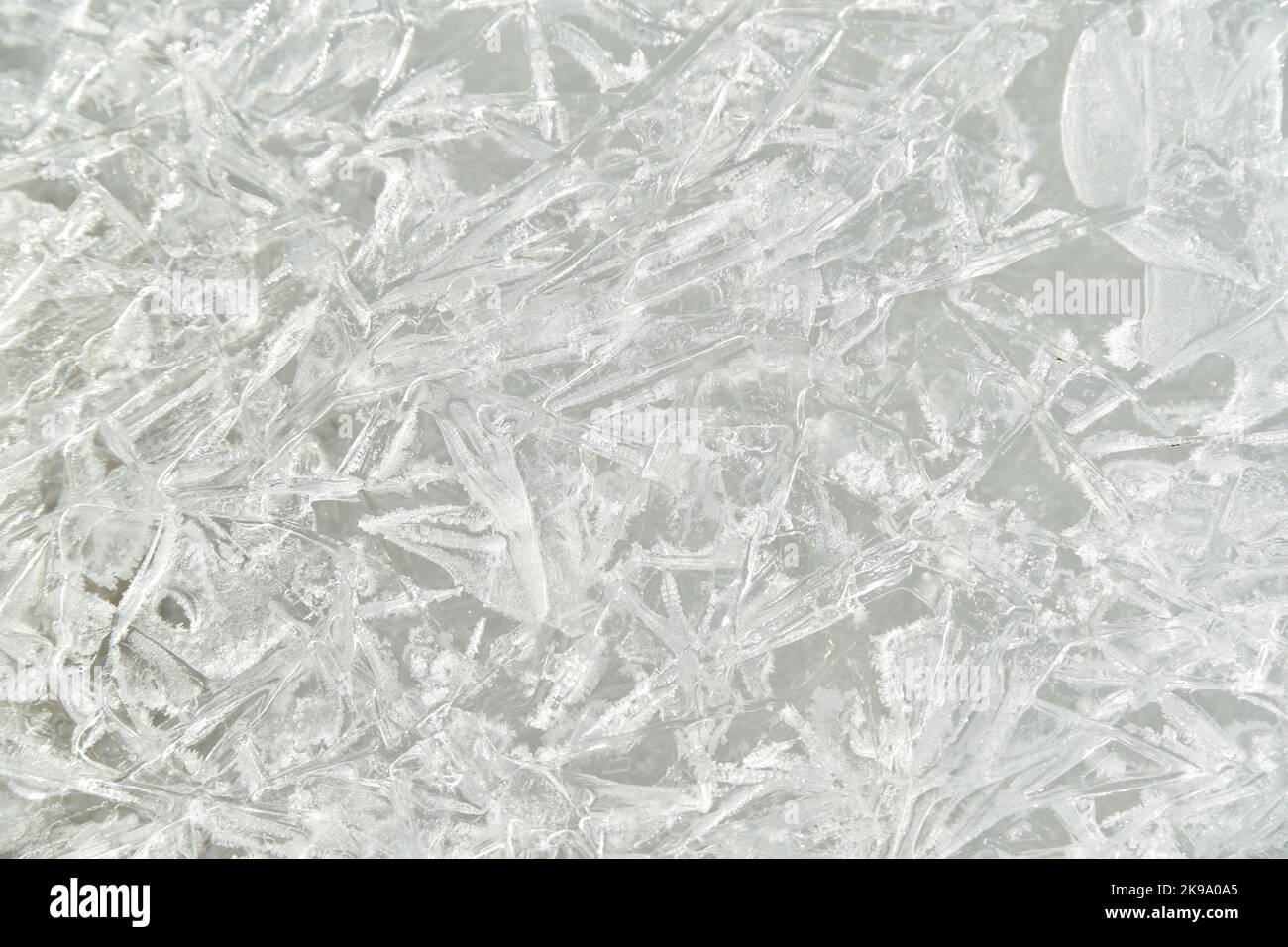close up of ice surface Stock Photo - Alamy