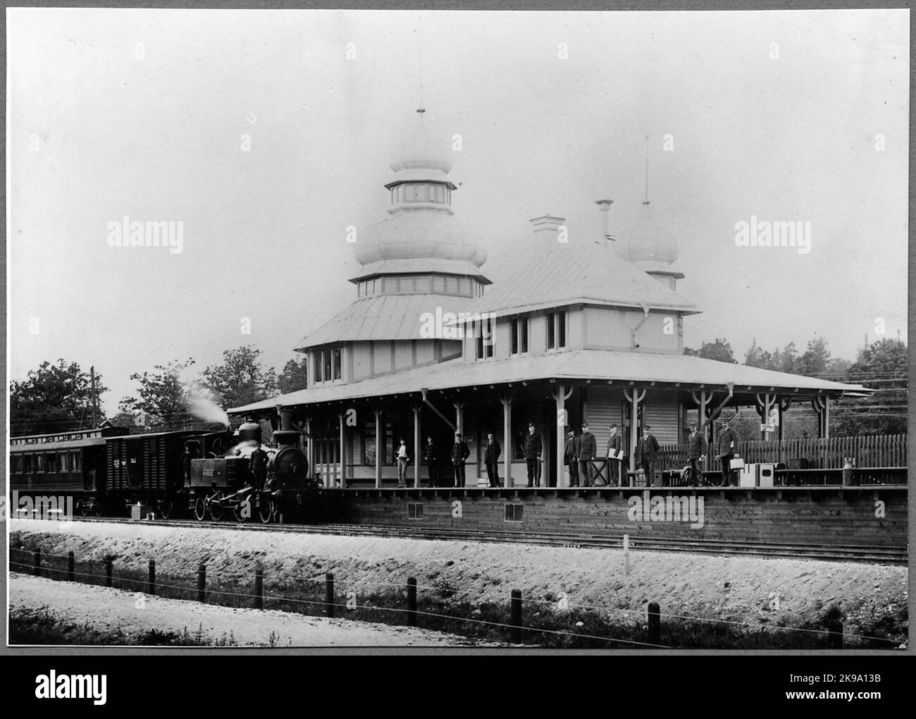 Stockholm - Saltsjöns Railway, SSNJ LOK 1 Stock Photo - Alamy