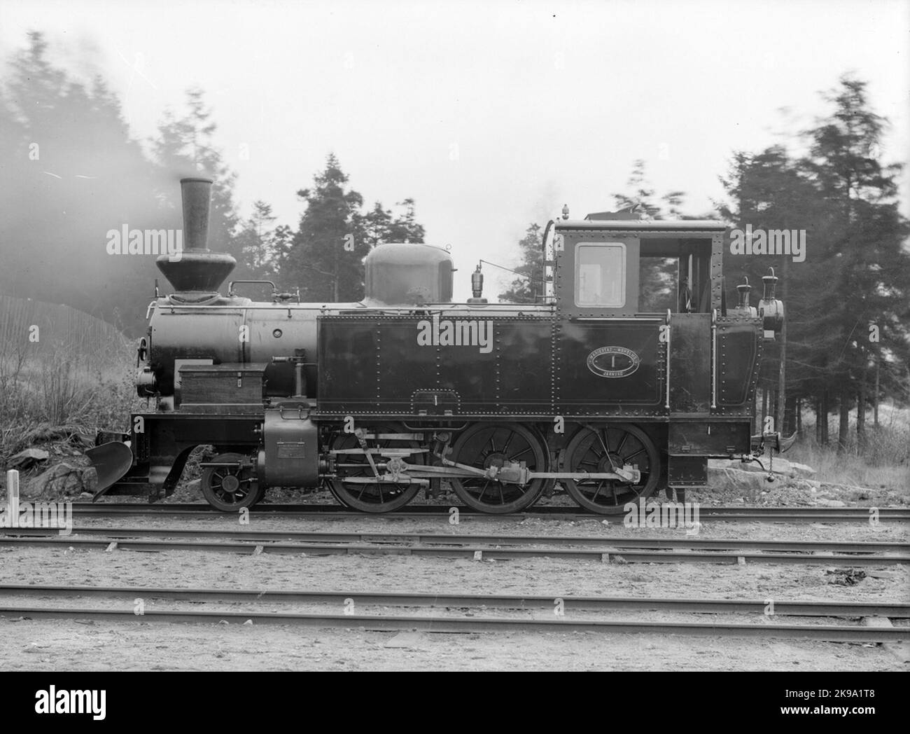 MMJ Lok 1. was manufactured in 1873 by Fox Walker & Co Bristol in the ...