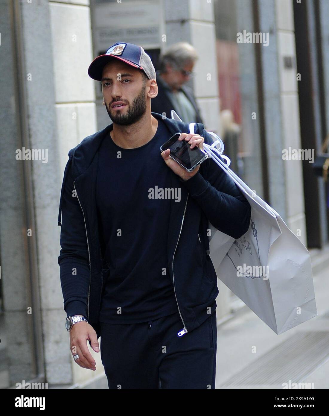 Milan, . 25th Oct, 2022. Milan, 25-10-2022 Hakam Calhanoglu, Turkish ...