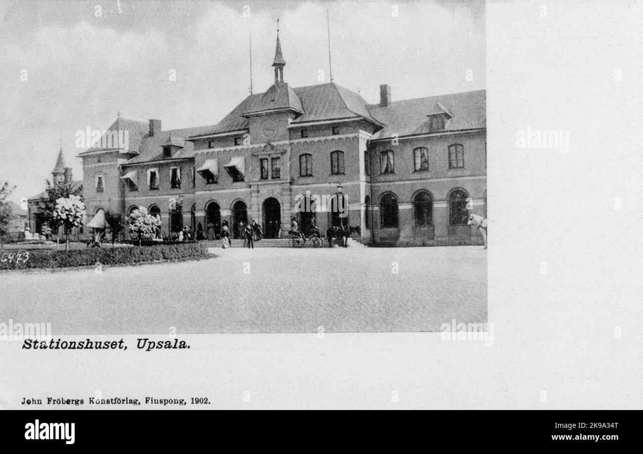 Uppsala central station Black and White Stock Photos & Images - Alamy