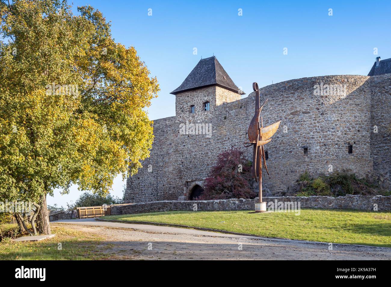 Helfstyn - stredoveky hrad a zricenina z 13. stol., Olomoucky kraj ...