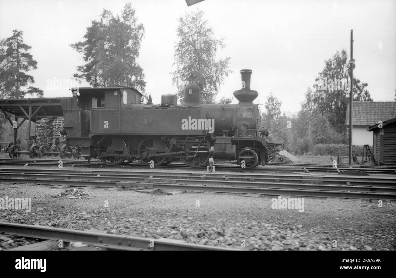 Krylbo - Norbergs Railway, KNJ X2 2 "Bjurfors Stock Photo - Alamy