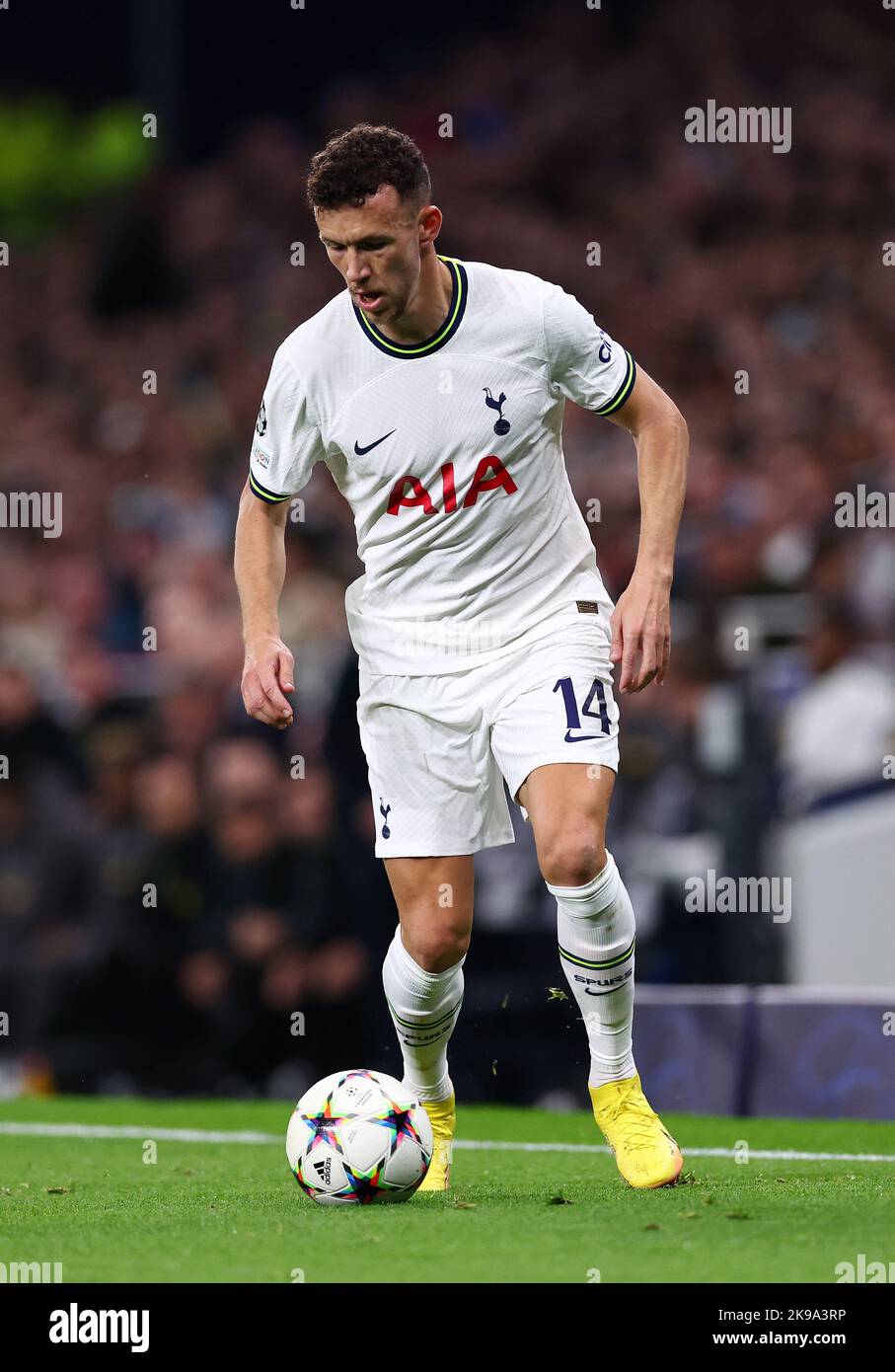 London, England, 26th October 2022. Ivan Perisic of Tottenham during ...
