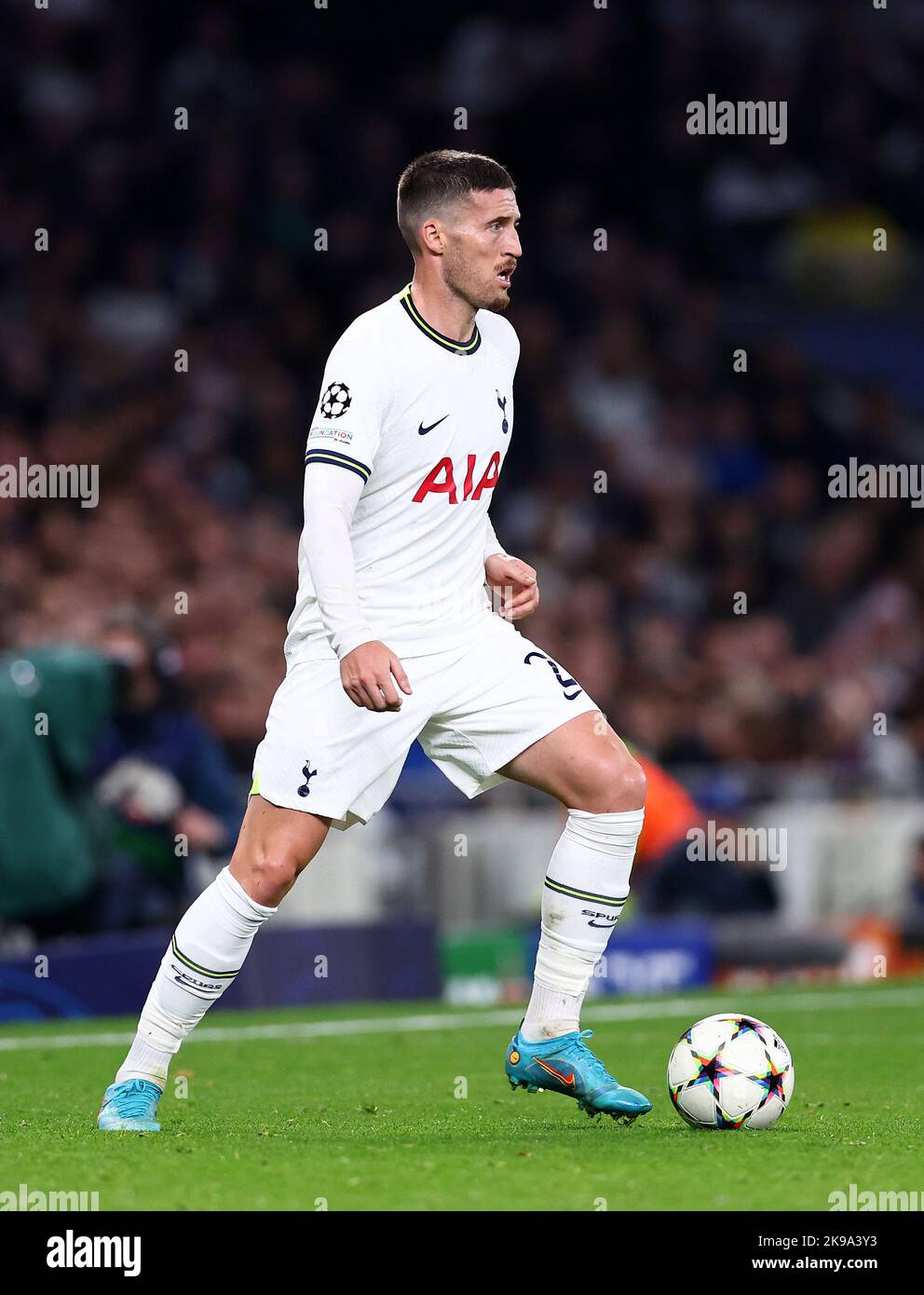 London, England, 26th October 2022. Matt Doherty of Tottenham during ...
