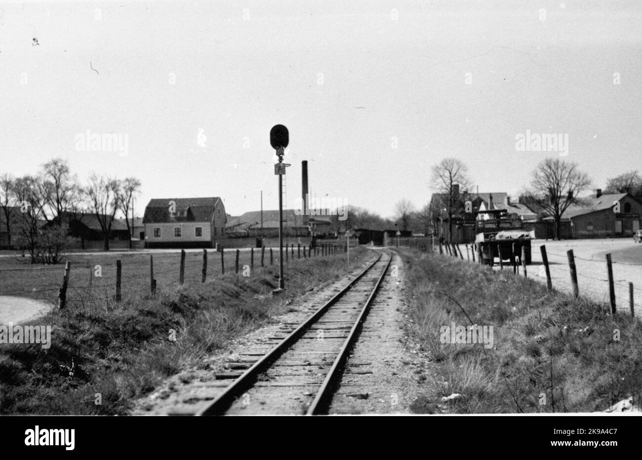 Northern entrance to Visby harbor station Stock Photo - Alamy