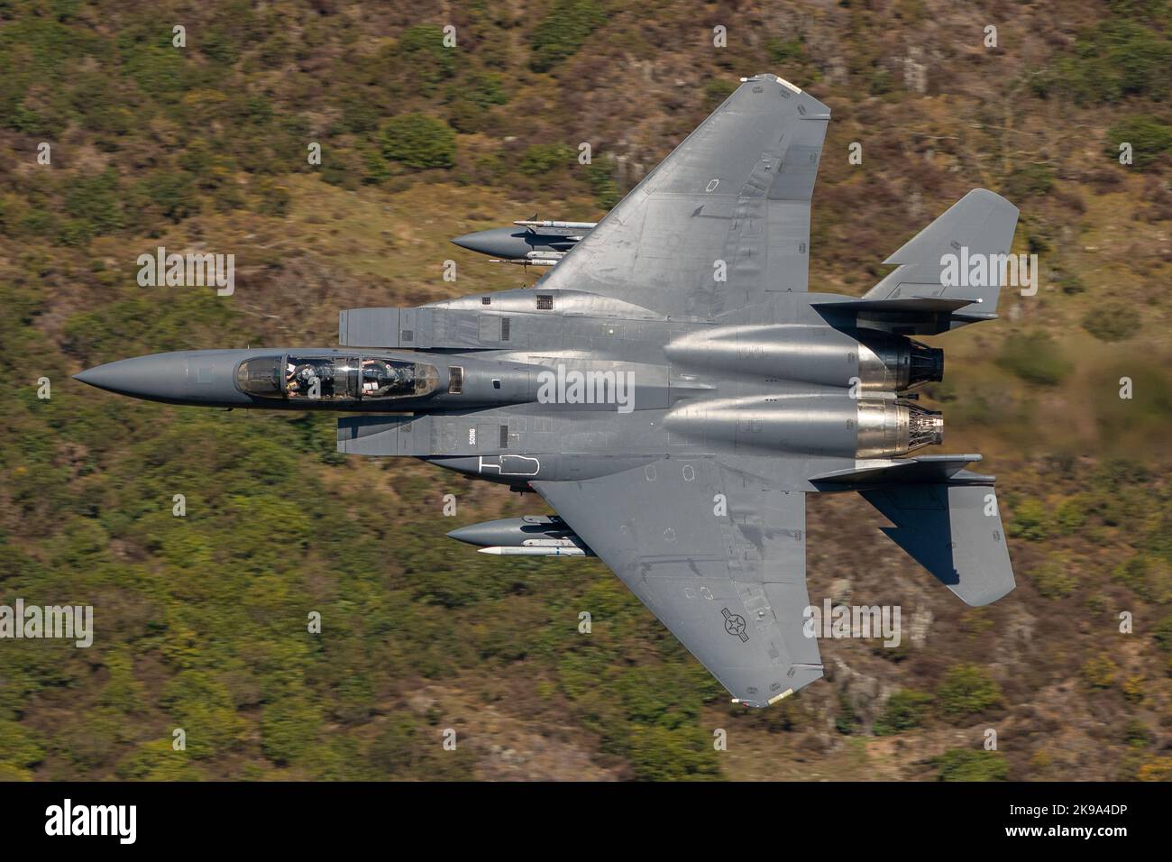 Mach Loop F-15 Stock Photo - Alamy