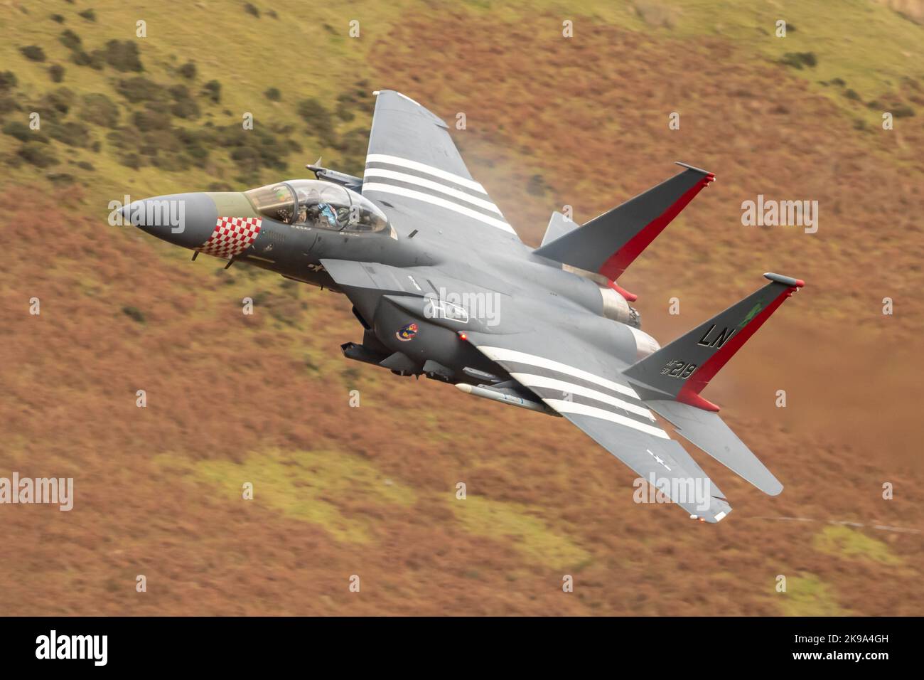 Mach Loop F-15 Stock Photo - Alamy