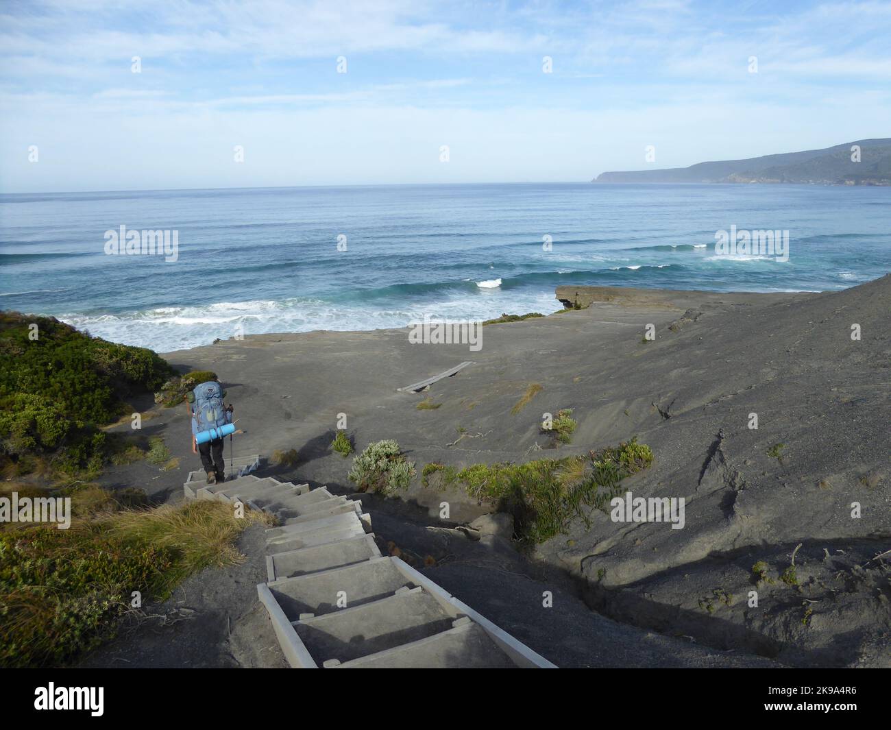 South Coast Track.Tasmanian Wilderness. Tasmania. Australia Stock Photo ...