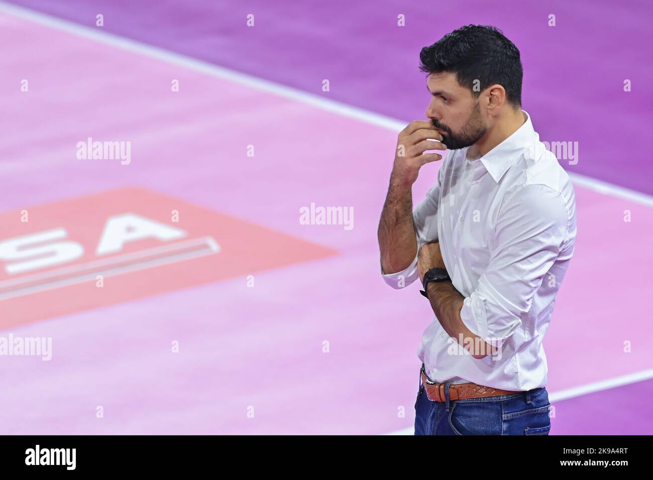 Pala Wanny, Florence, Italy, October 26, 2022, Andrea Mafrici (Head ...