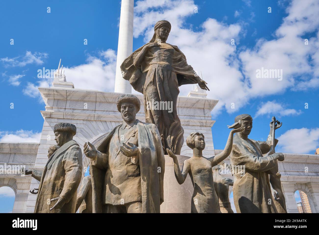 Kazakhstan independence 1991 hi-res stock photography and images - Alamy