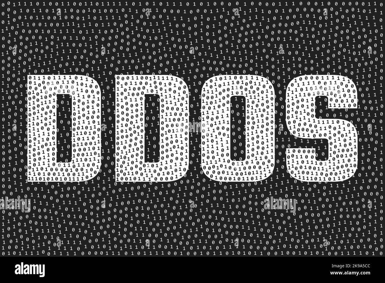 Denial of service background Stock Vector Images - Alamy