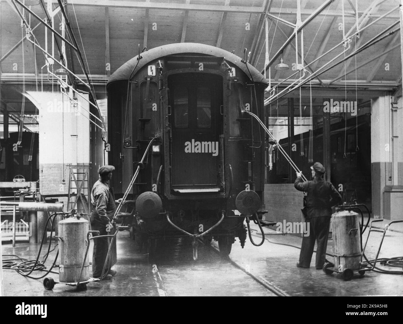 The central workshop was built at the beginning of the 20th century a ...