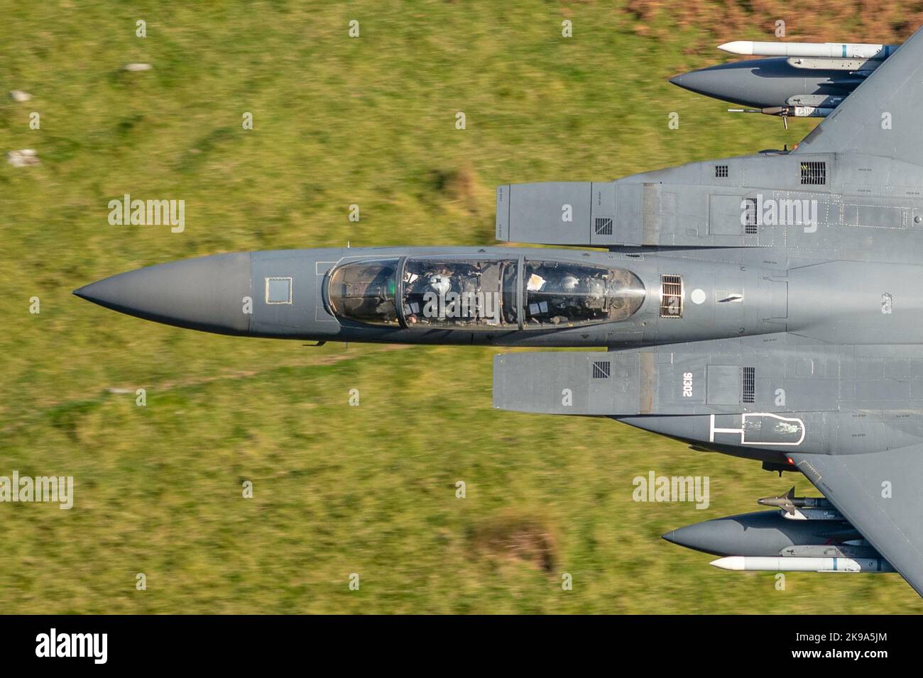 Mach Loop F-15 Stock Photo - Alamy