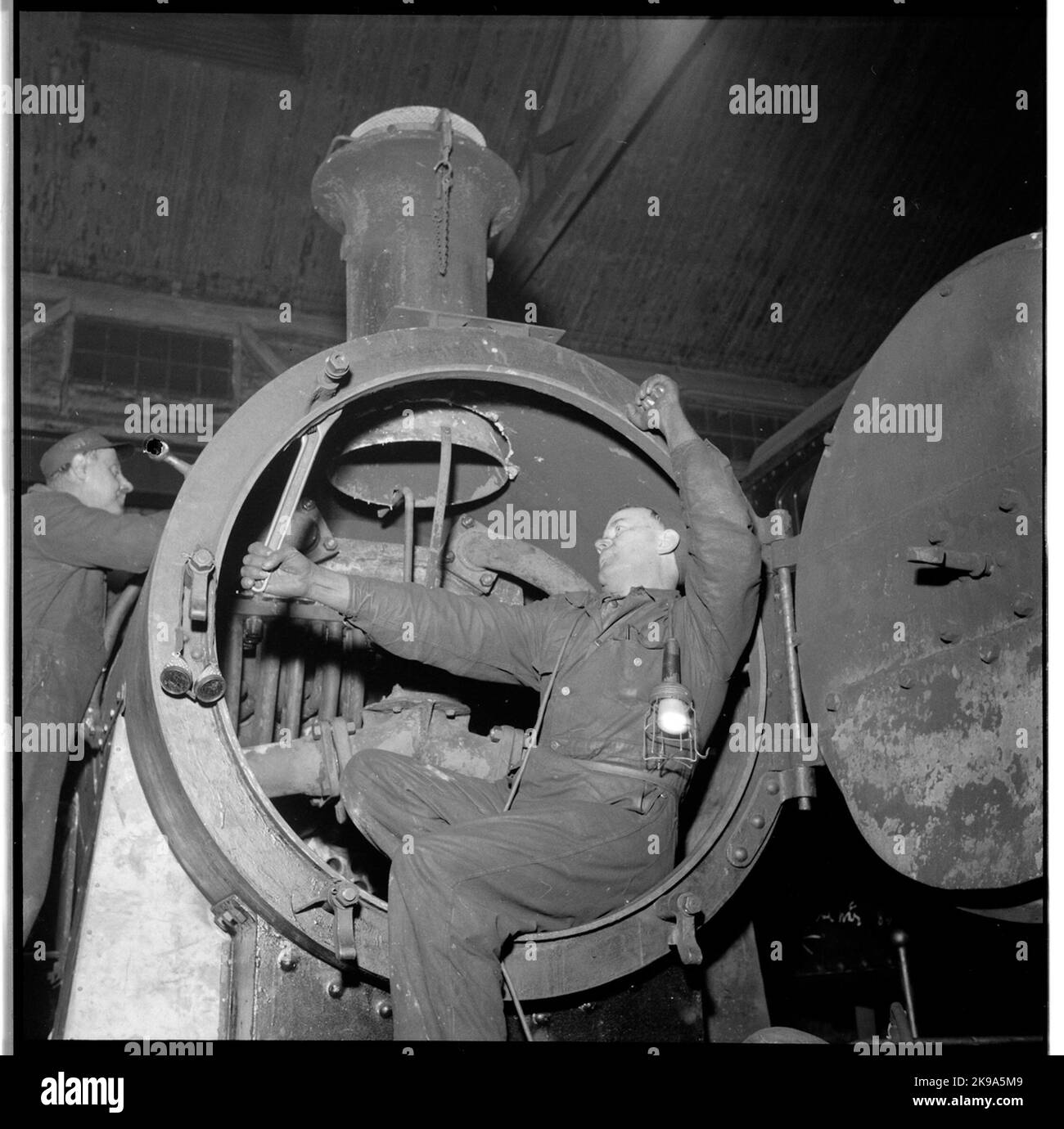 Work in steam boiler hi-res stock photography and images - Alamy