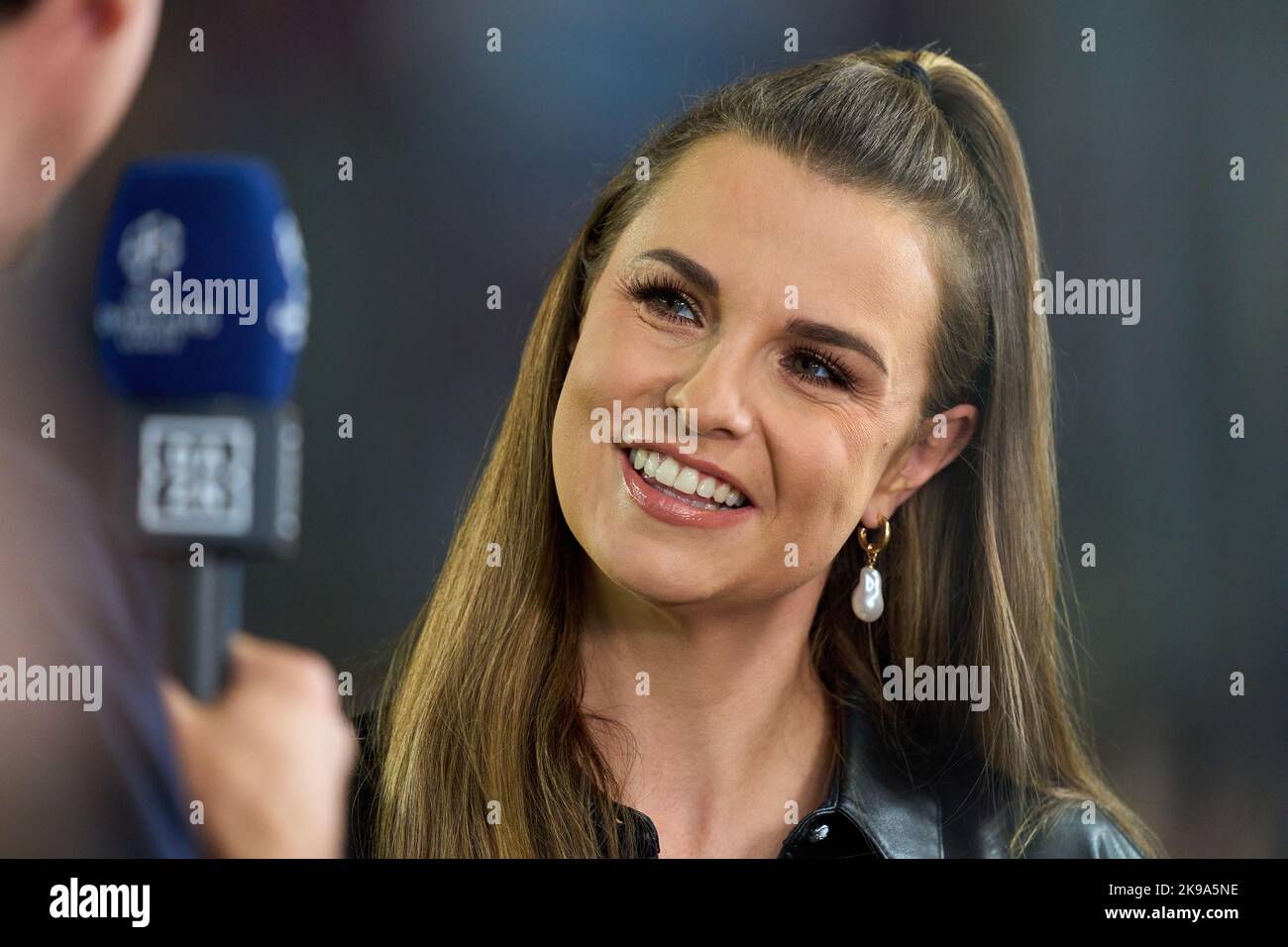 Barcelona, Spain. Oct 26, 2022 Laura WONTORRA, sports presenter ...