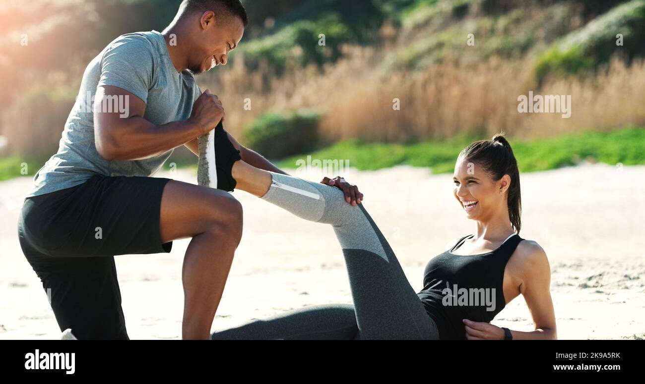 Hes All The Strength She Needs A Handsome Young Man Helping His