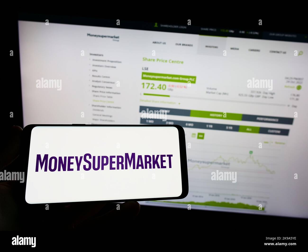 Moneysupermarket logo hi-res stock photography and images - Alamy