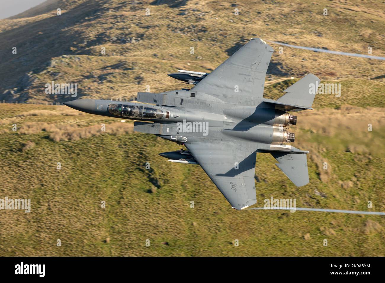 Mach Loop F-15 Stock Photo - Alamy