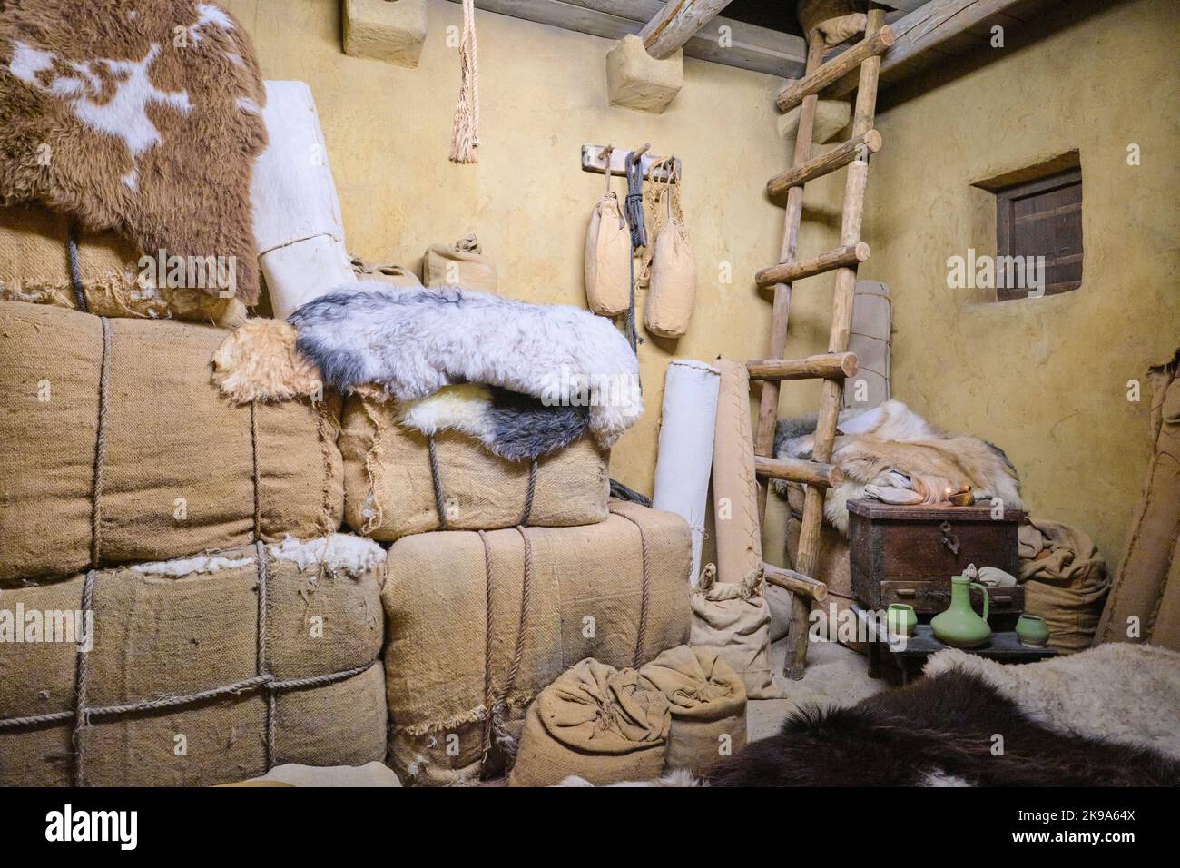 Cotton bale silk road hi-res stock photography and images - Alamy