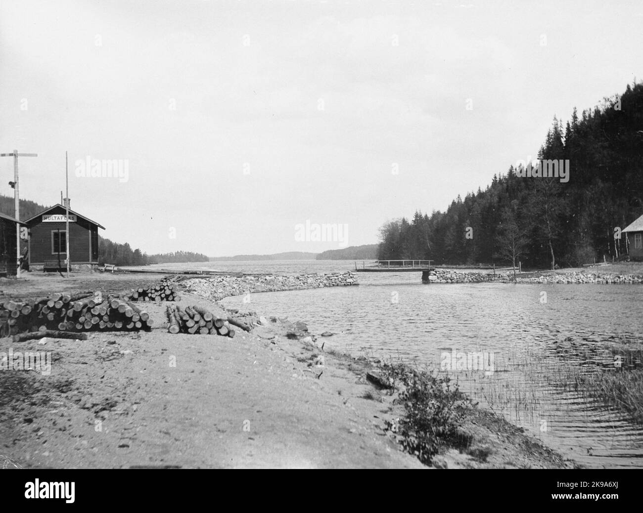 Old station site Black and White Stock Photos & Images - Alamy