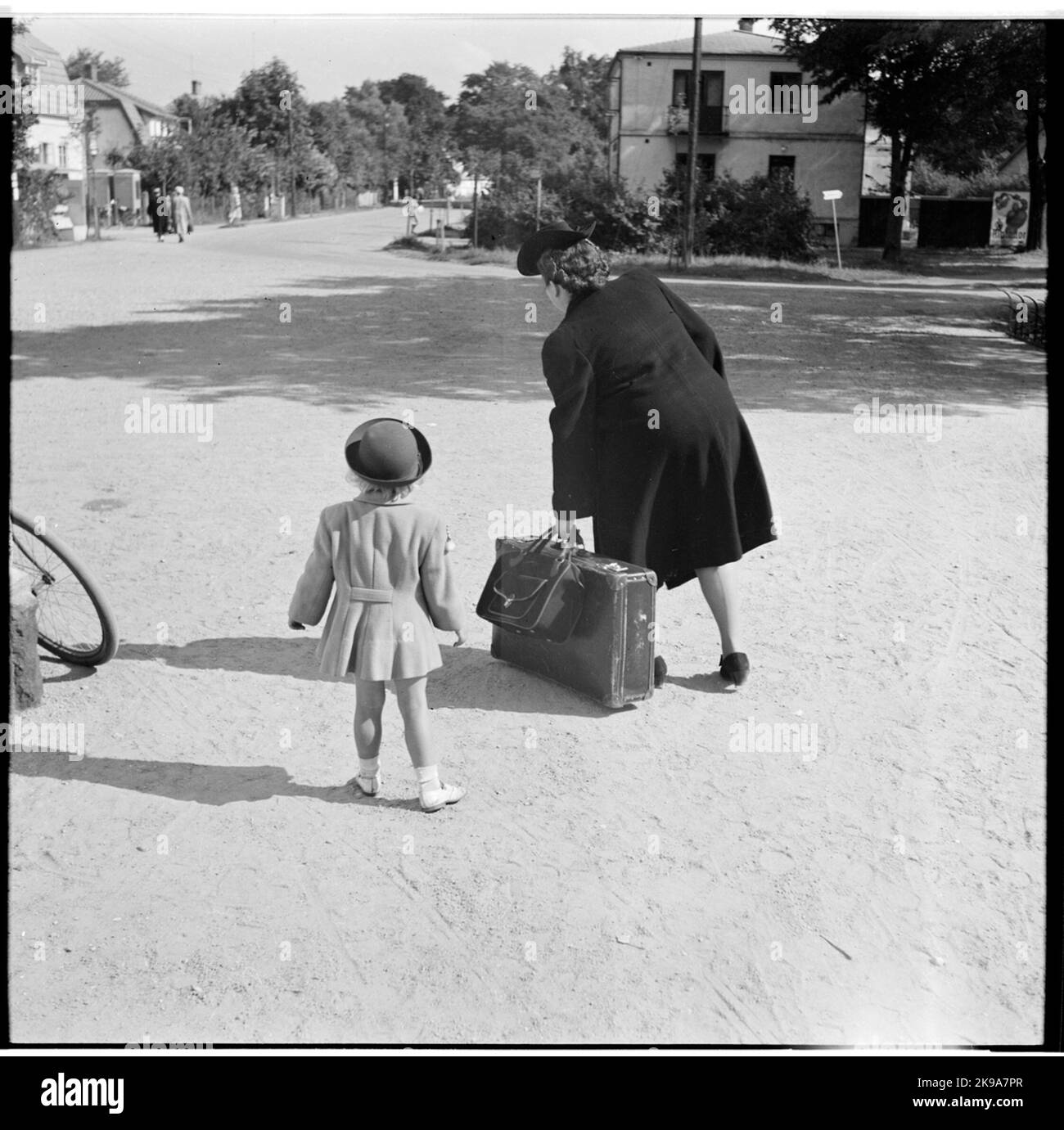 Station baggage Black and White Stock Photos & Images - Alamy