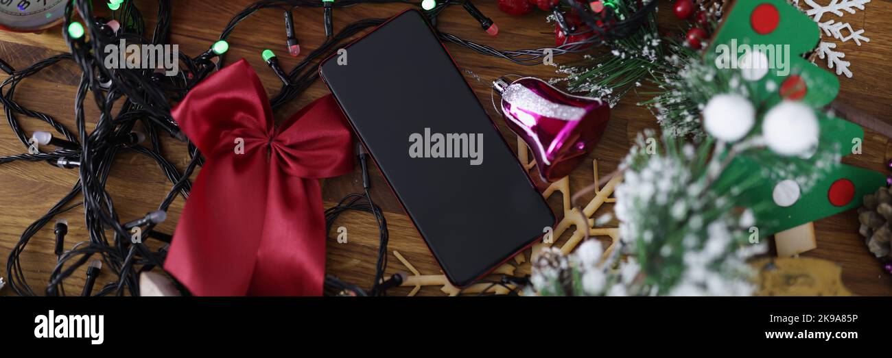 Preparing for main winter holiday Stock Photo - Alamy