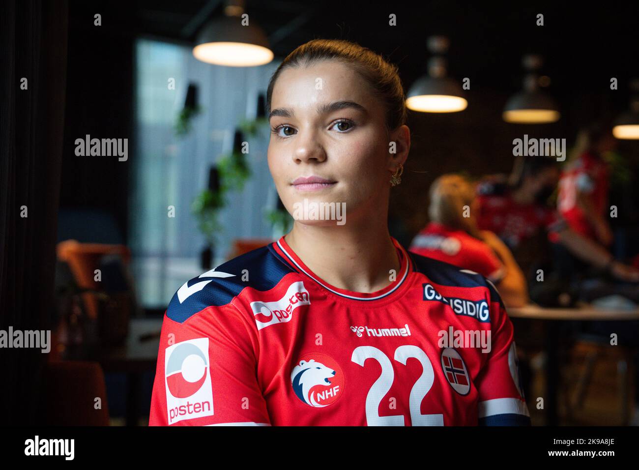 Stavanger 20221026.Kristina Sirum Novak and the rest of the Norwegian ...