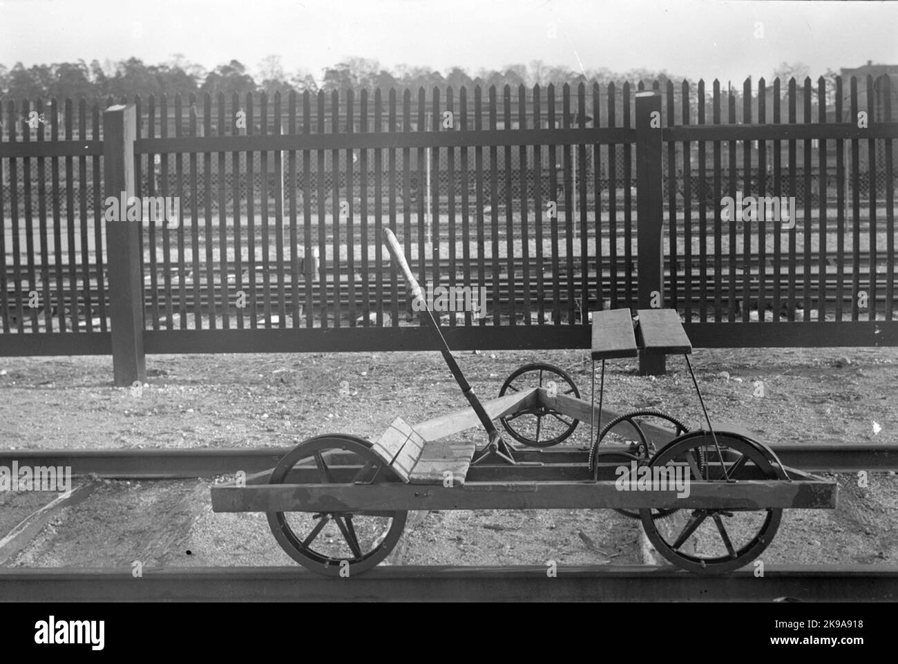 Trehey drawbar dressing for Tibro; Railway Museum. Sheet no. 120 from ...