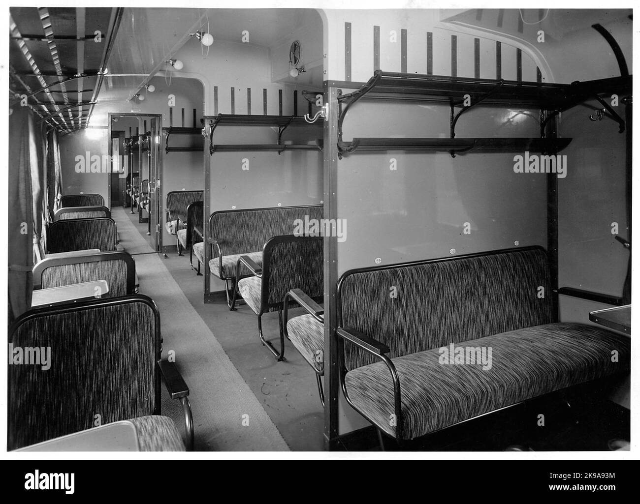 Interior of the State Railways, SJ CO4B Stock Photo - Alamy