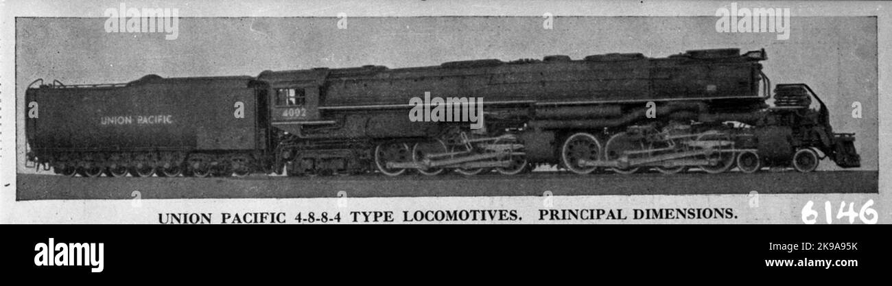 (Union Pacific) UP lok 4002 Stock Photo - Alamy