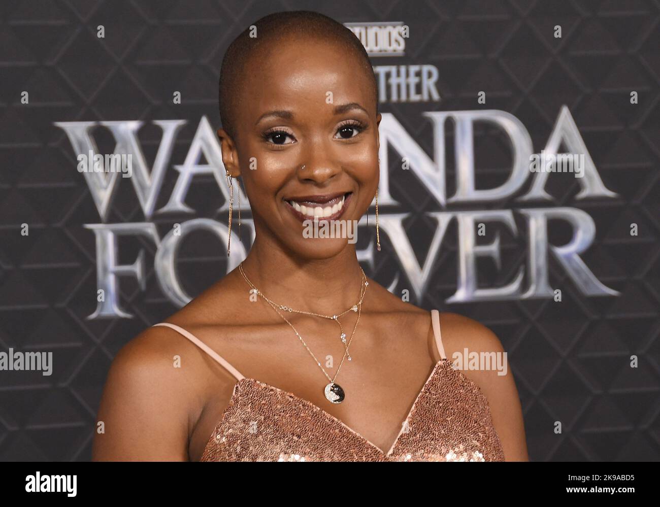 Los Angeles, USA. 26th Oct, 2022. Zola Williams arrives at the Marvel ...