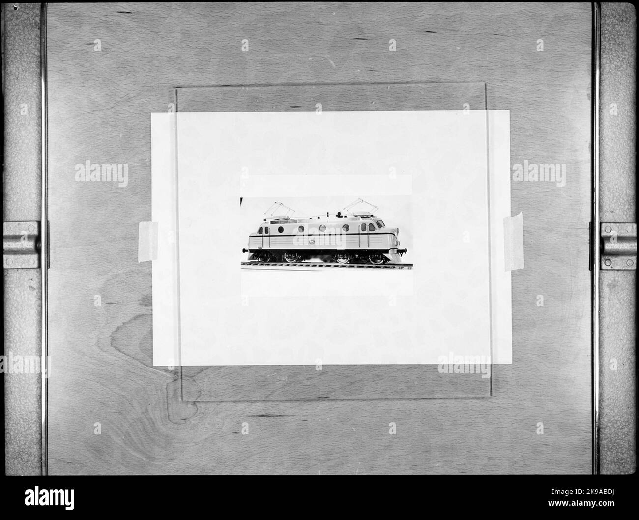 Photography of model of electric locomotives, State Railways SJ RA 846 ...