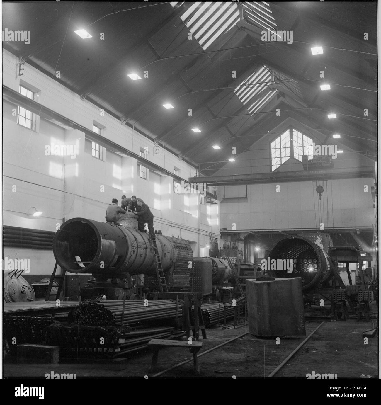 Steam locomotive assembly hi-res stock photography and images - Alamy