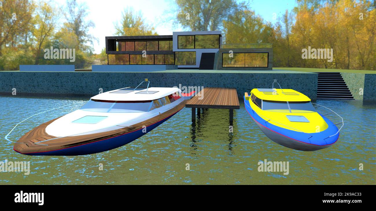 Modern high tech ship hi-res stock photography and images - Alamy