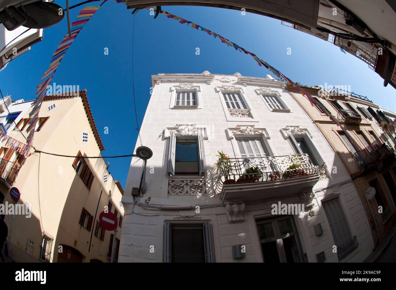 Sitges, Costa del Garraf, Barcelona, Spain Stock Photo - Alamy