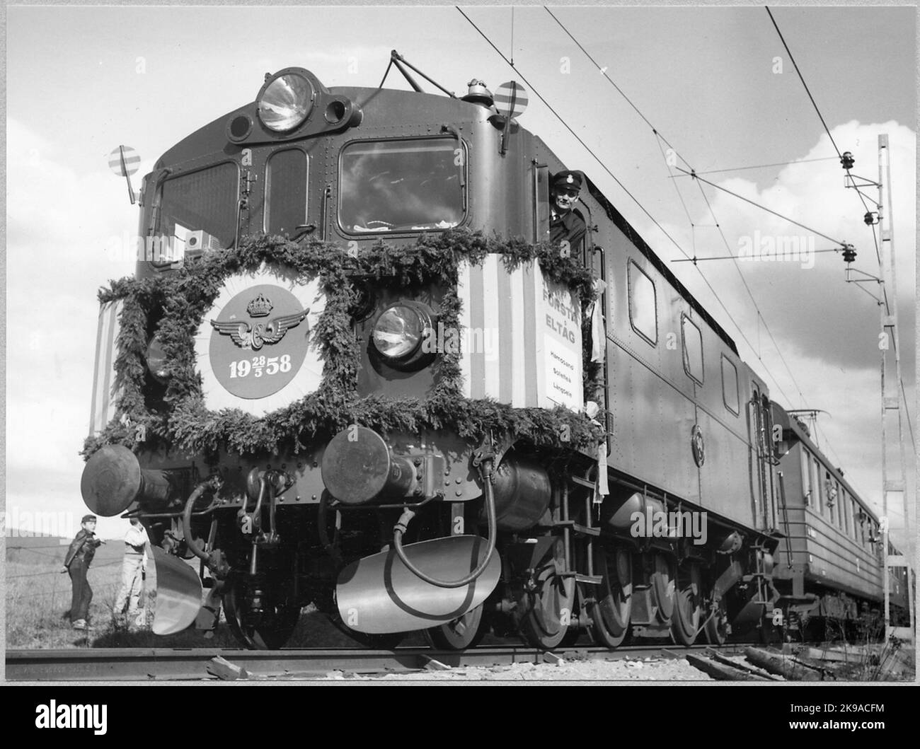 The State Railways, SJ da 941 in connection with the inauguration of ...