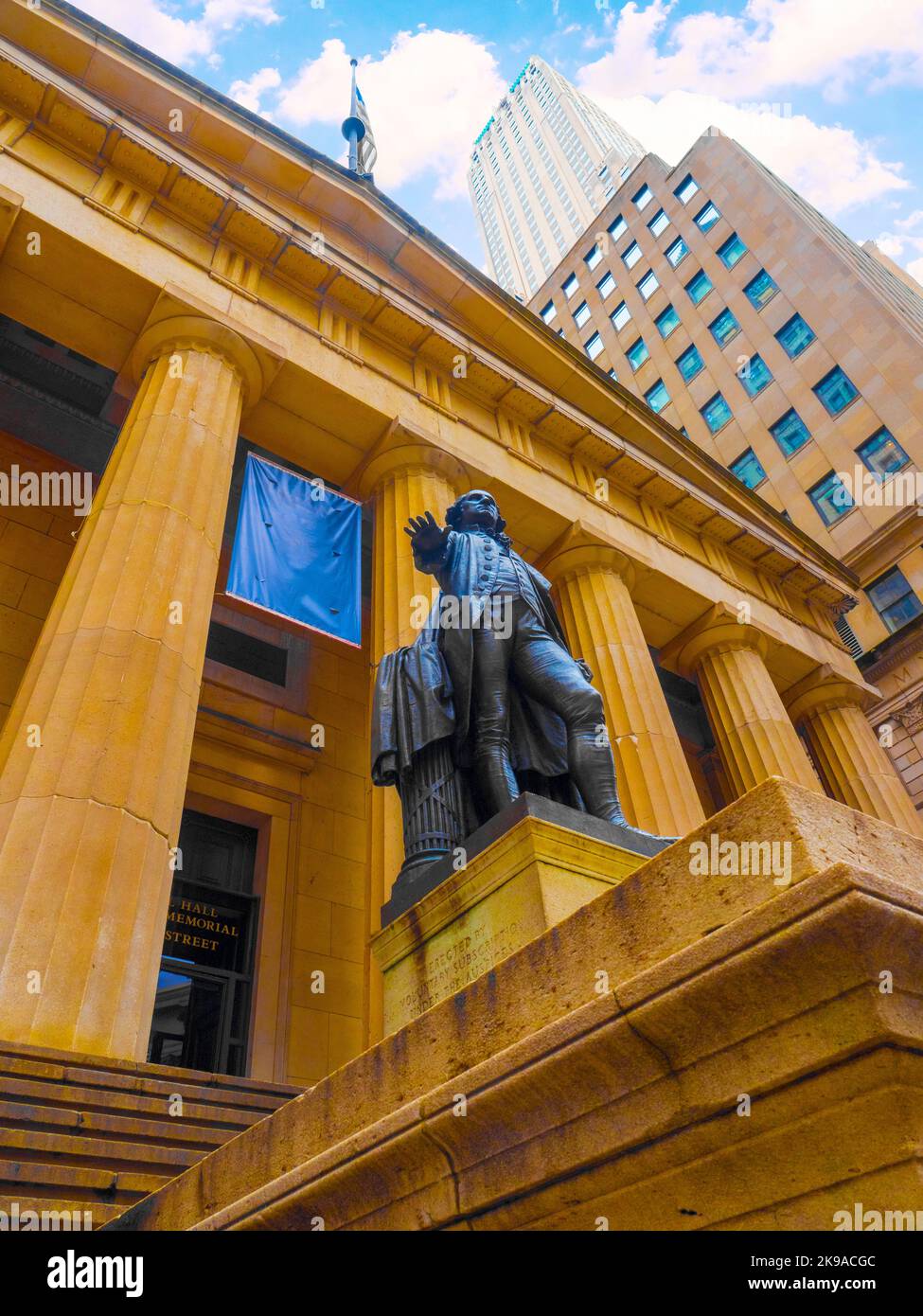 Federal Hall National Memorial, New York Stock Photo - Alamy