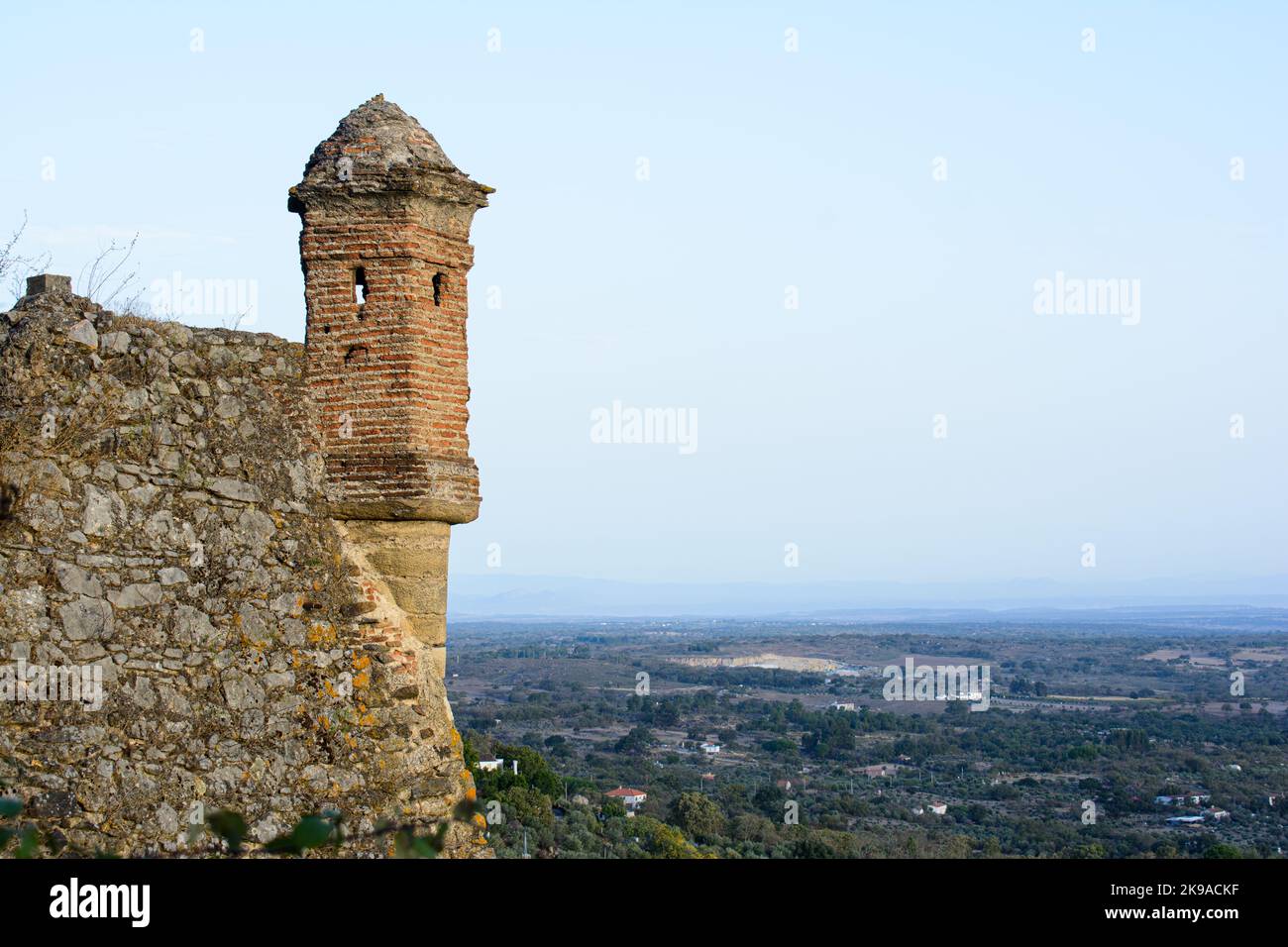 Castelo de Vide, Portugal. Fortified observation and defence post on ...