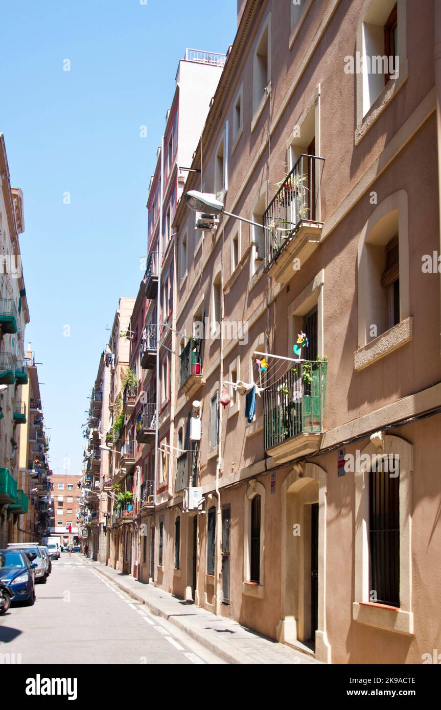Poor district barcelona hi-res stock photography and images - Alamy