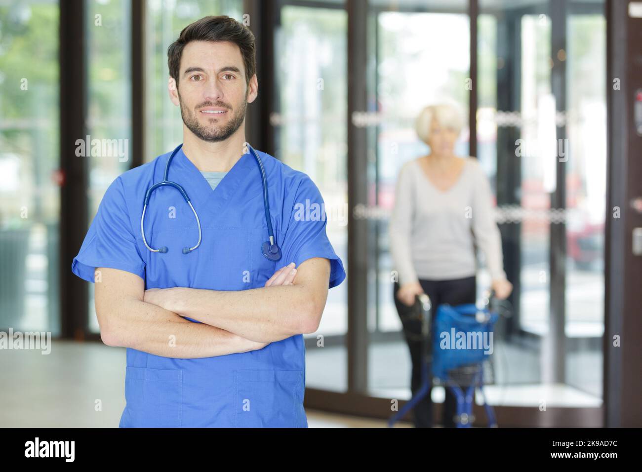 professional medical intern at hospital Stock Photo - Alamy