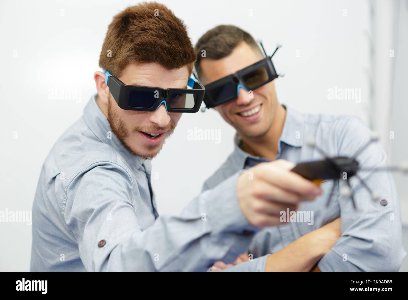 3d virtual engineers testing a product Stock Photo - Alamy