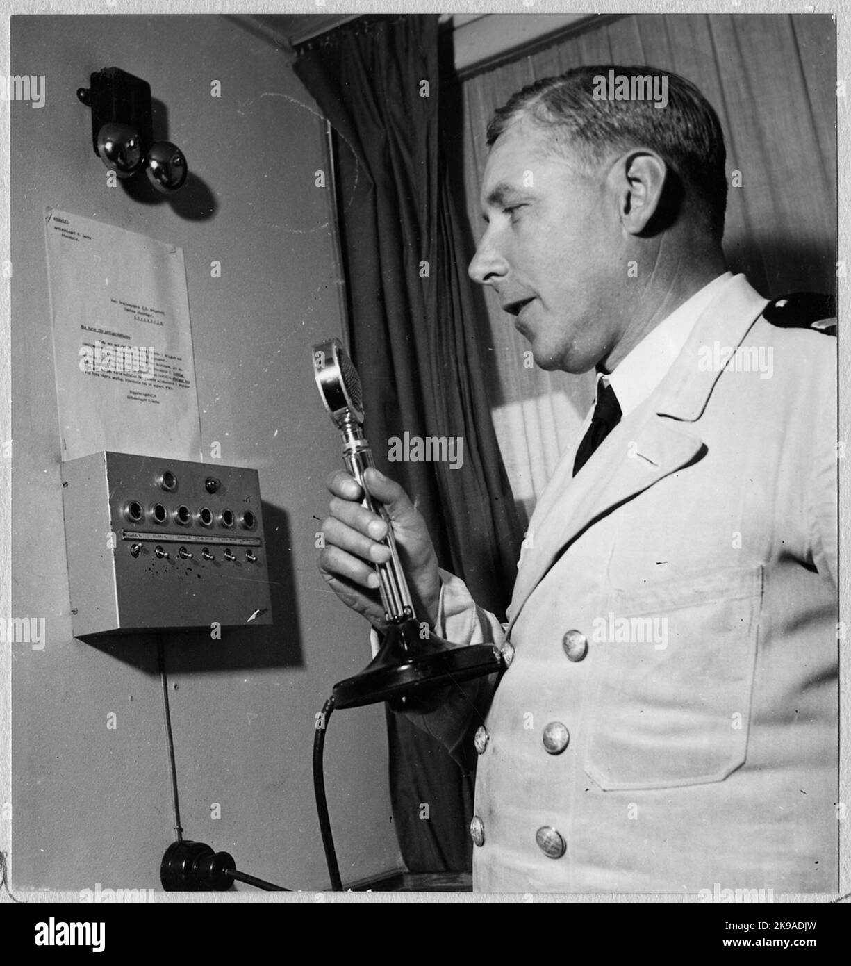 Radio device at Stockholm Central Station Stock Photo - Alamy
