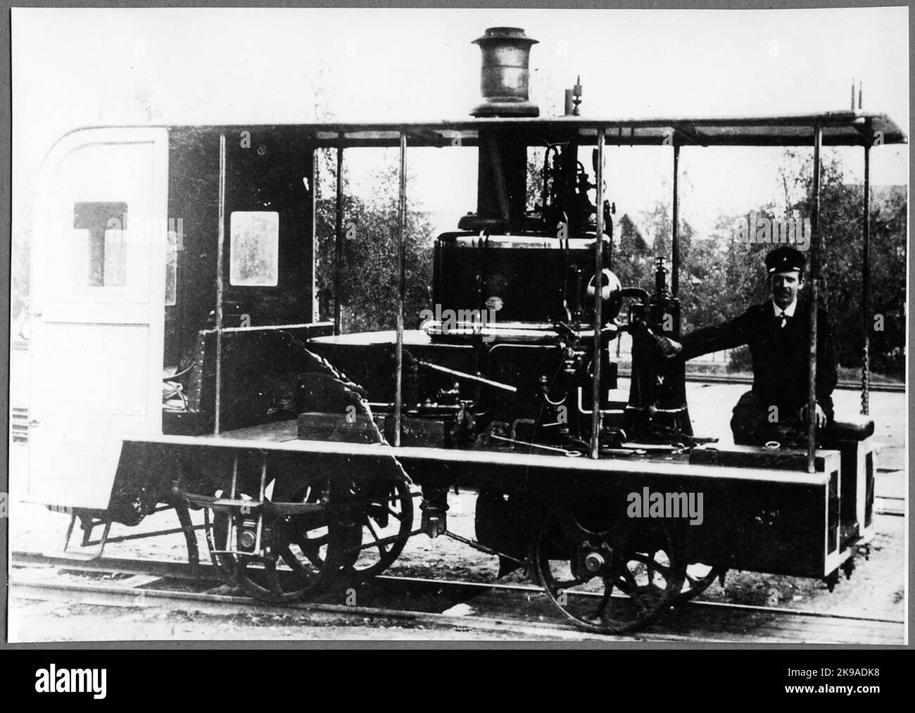 Nordmark - Klarälven's railway, NKLJ steam dress 1 Stock Photo - Alamy