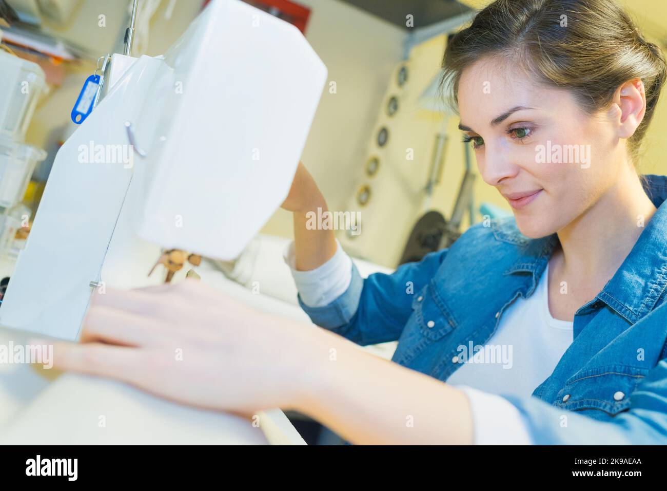 Young woman tailor designing new hi-res stock photography and images ...