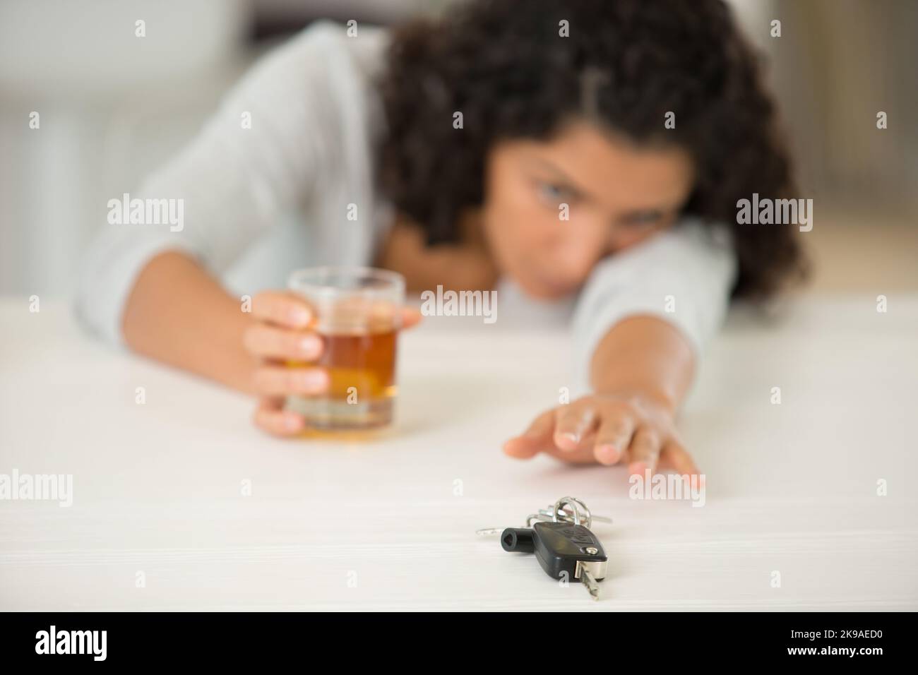 Drunk man woman bar hi-res stock photography and images - Alamy