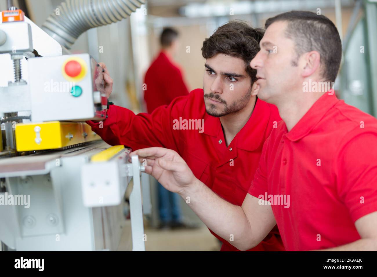 two workers checking parameters of pressure Stock Photo - Alamy two workers checking parameters of pressure Stock Photo - Alamy