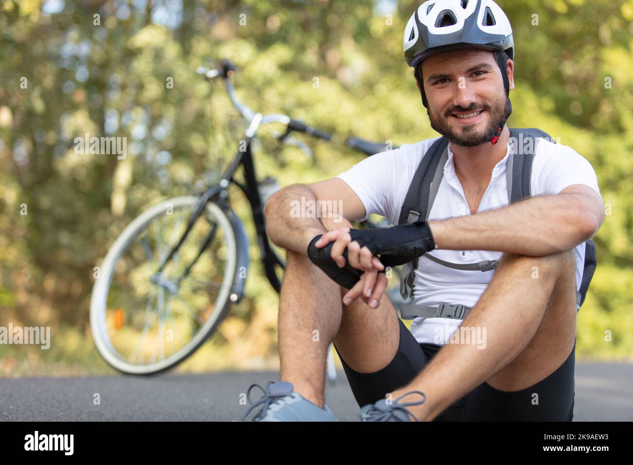 few minutes of rest before continuing Stock Photo - Alamy